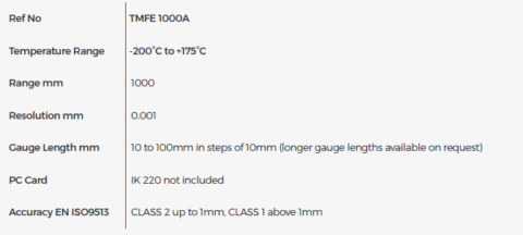 Precision Extensometer - Testometric